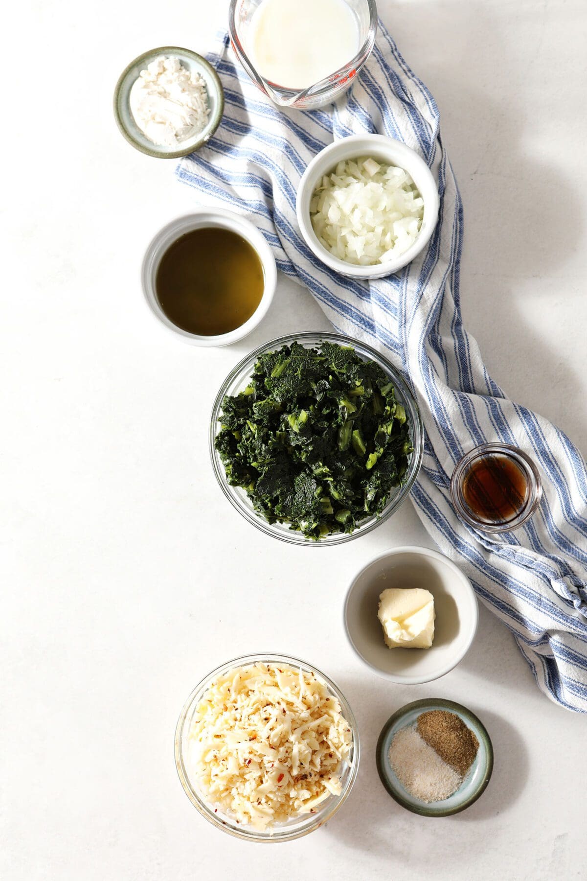 How to make Spicy, Cheesy Kale Madeline (Kale Side Dish)