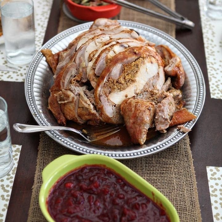 Baked Turducken for Friendsgiving, Thanksgiving and Holidays // The ...
