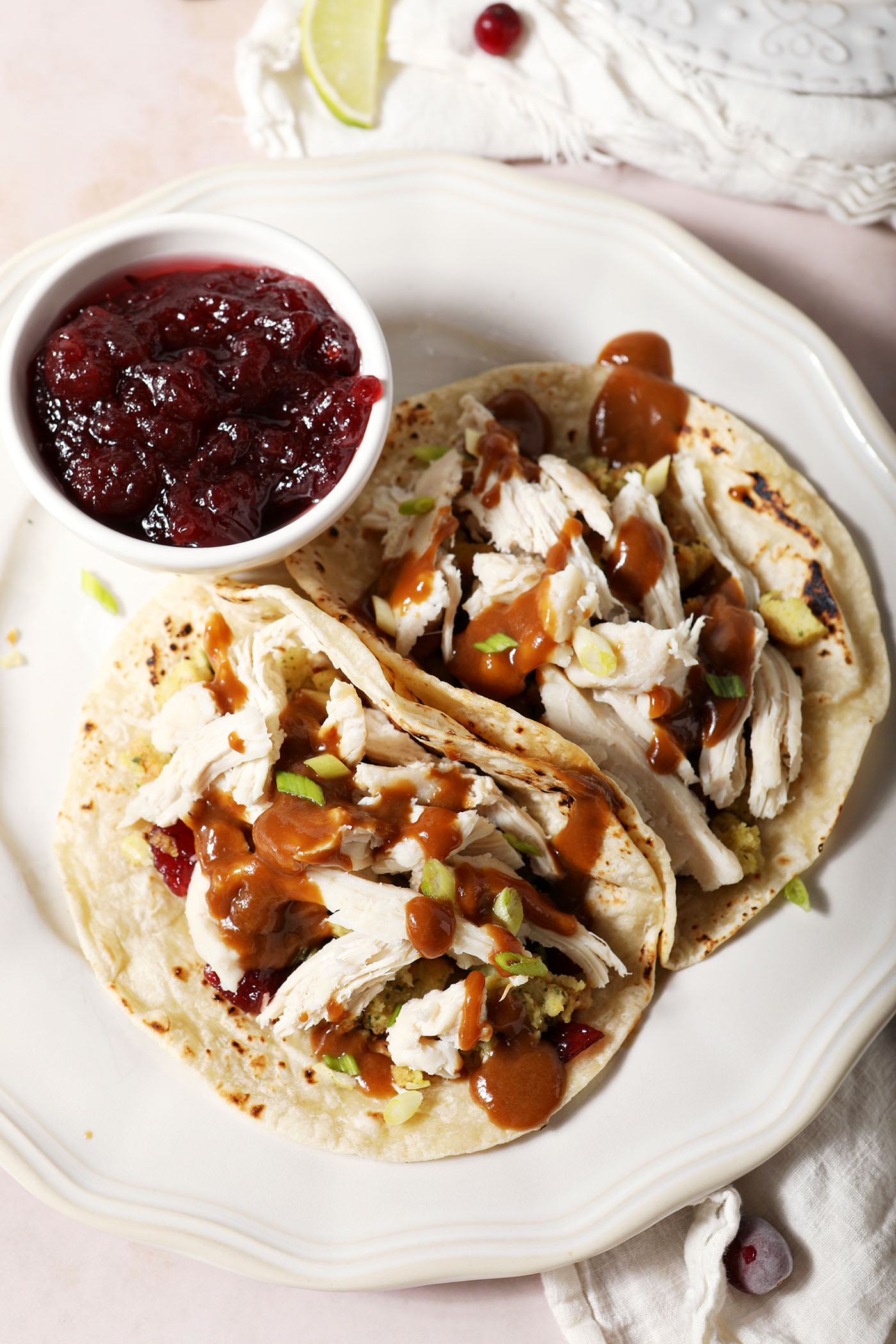 How to make the BEST Thanksgiving Tacos - The Speckled Palate