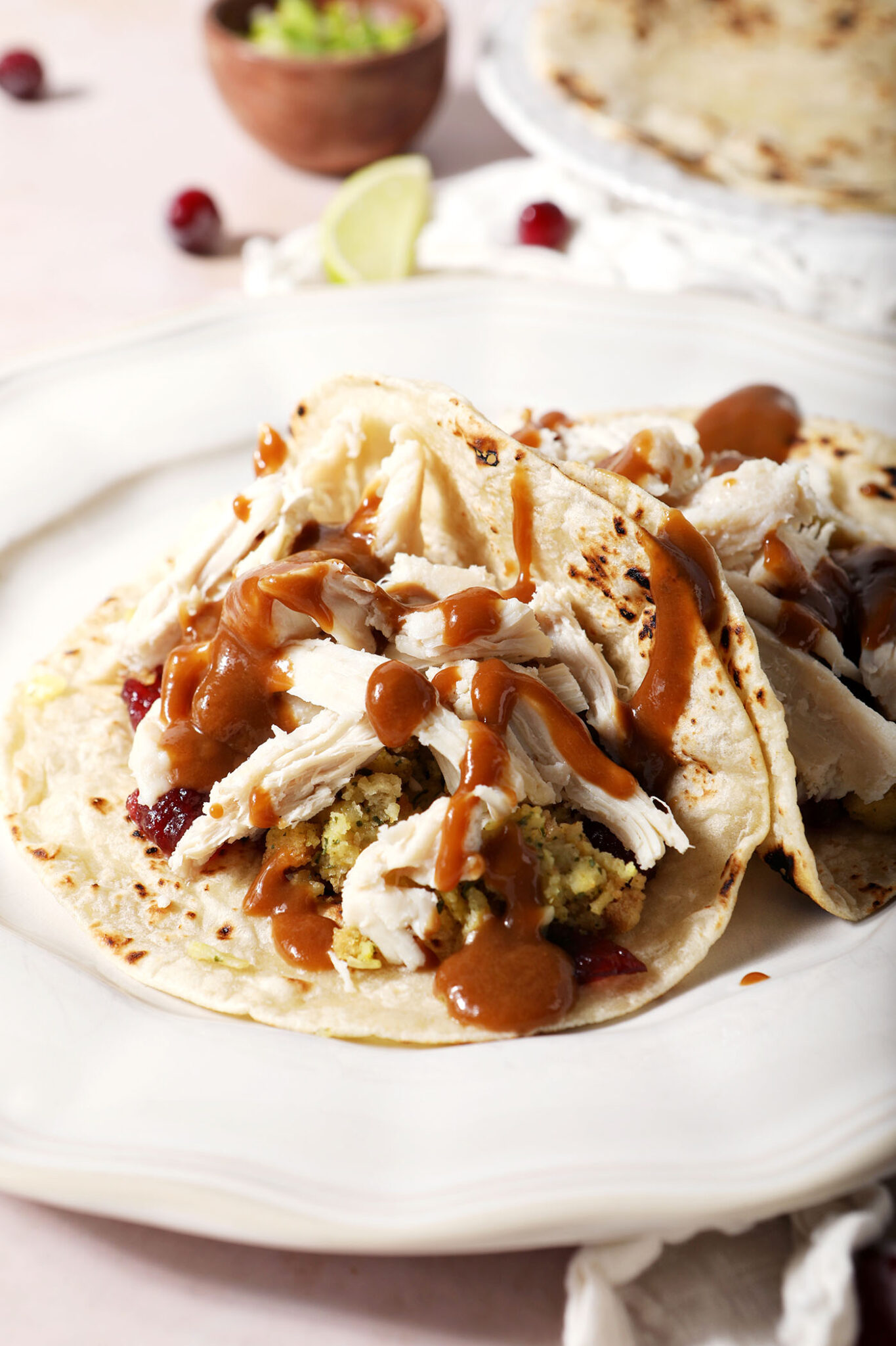 How to make the BEST Thanksgiving Tacos - The Speckled Palate