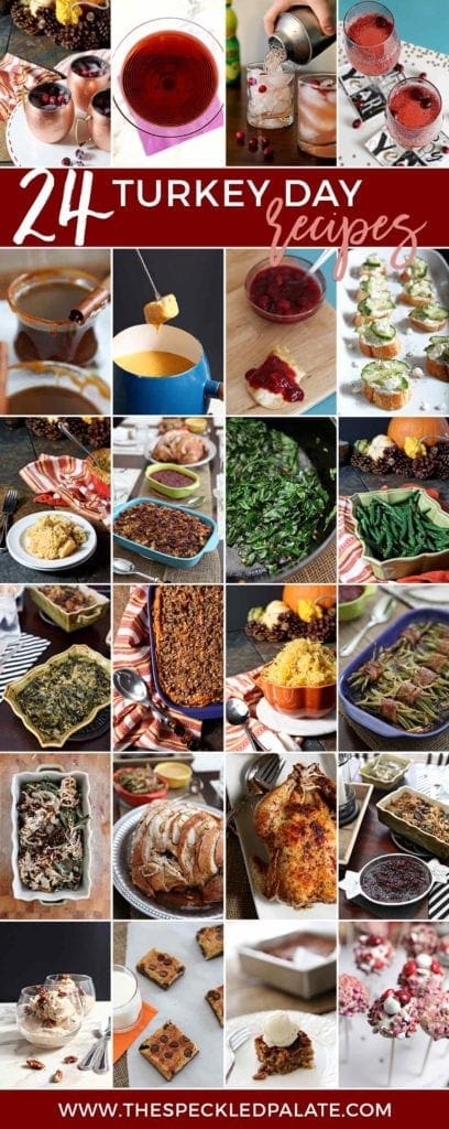 24 Turkey Day Recipes for Thanksgiving Food Inspiration // The Speckled ...