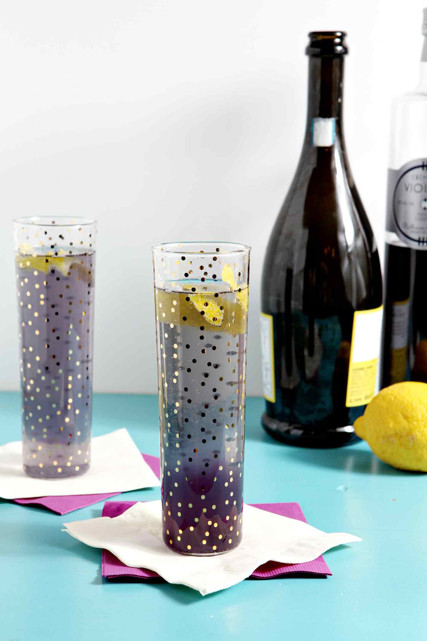 Princess Violette Cocktail for an At-Home Brunch // The Speckled Palate