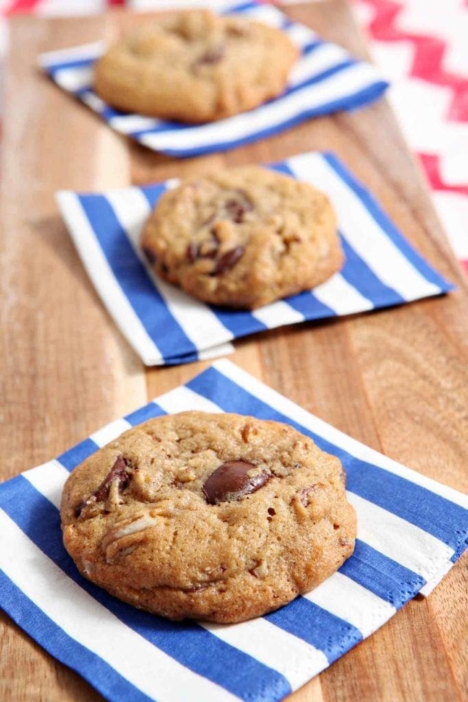 All-American Chocolate Chip Cookies // The Speckled Palate