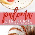 Paloma Citrus Cake with Tequila-Lime Glaze // The Speckled Palate