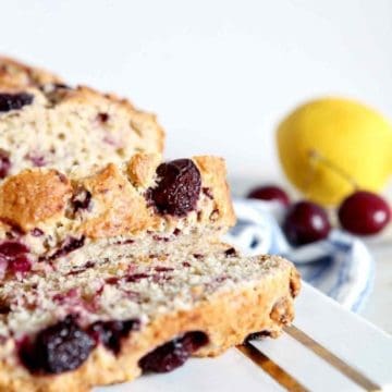 How to Make Fresh Cherry Bread (No Yeast Quick Bread)