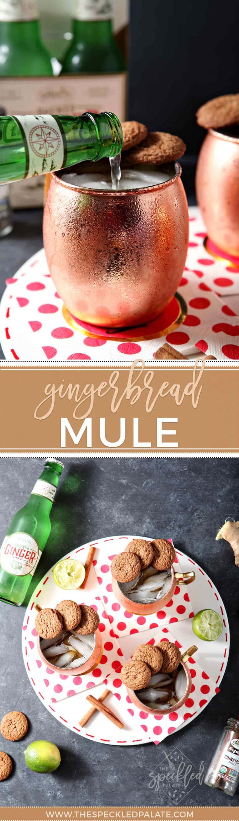 Gingerbread Mule for Christmastime // The Speckled Palate