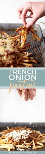 French Onion Poutine for a Gameday or Party Appetizer
