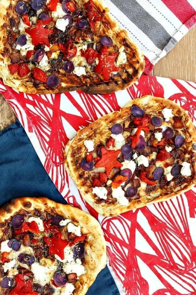 12 Patriotic Red, White and Blue Appetizers for July 4th