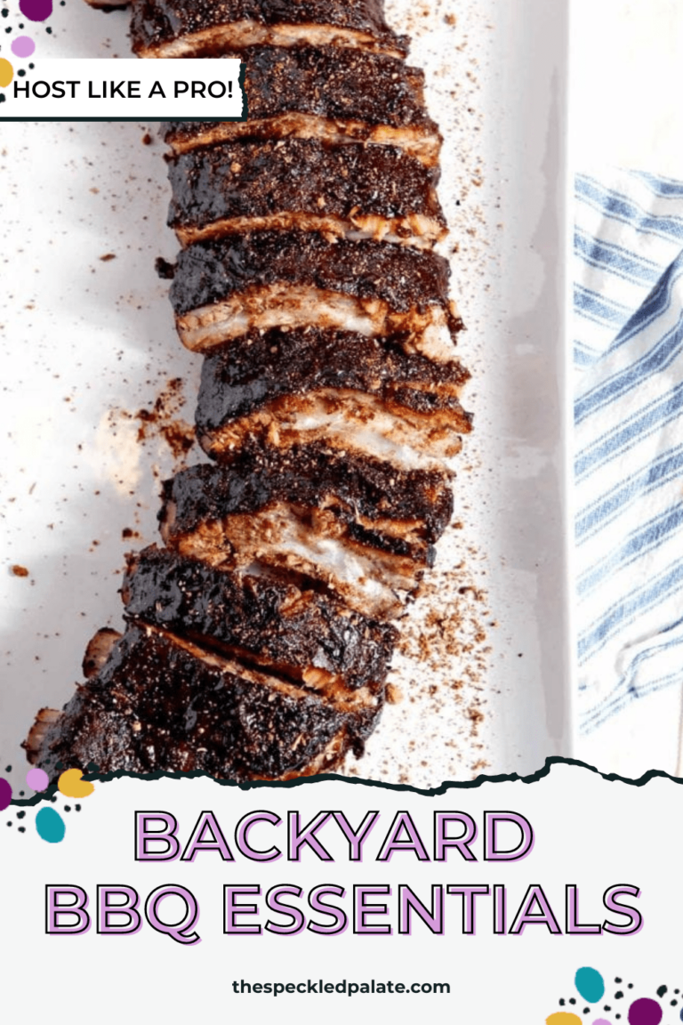 Backyard Barbecue Essentials for a Backyard BBQ - The Speckled Palate