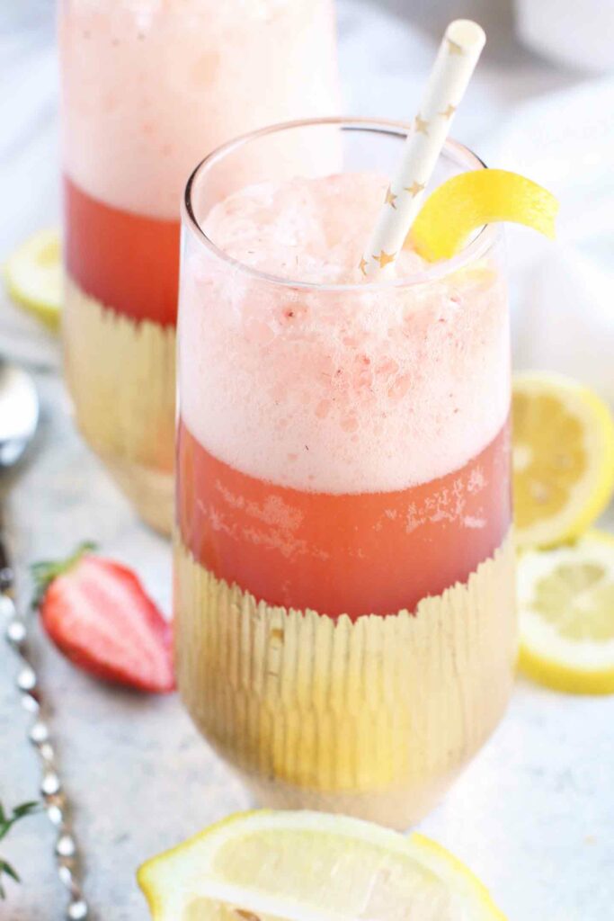 How to make a Strawberry French Monaco Drink (Beer Cocktail)