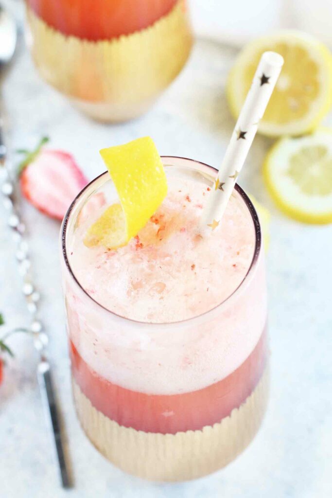 How to make a Strawberry French Monaco Drink (Beer Cocktail)