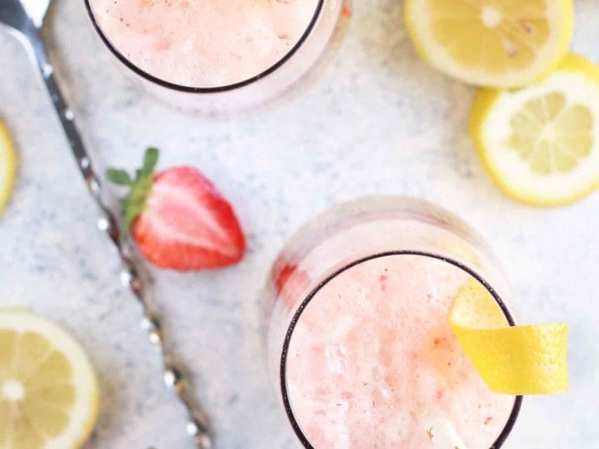 How to make a Strawberry French Monaco Drink (Beer Cocktail)