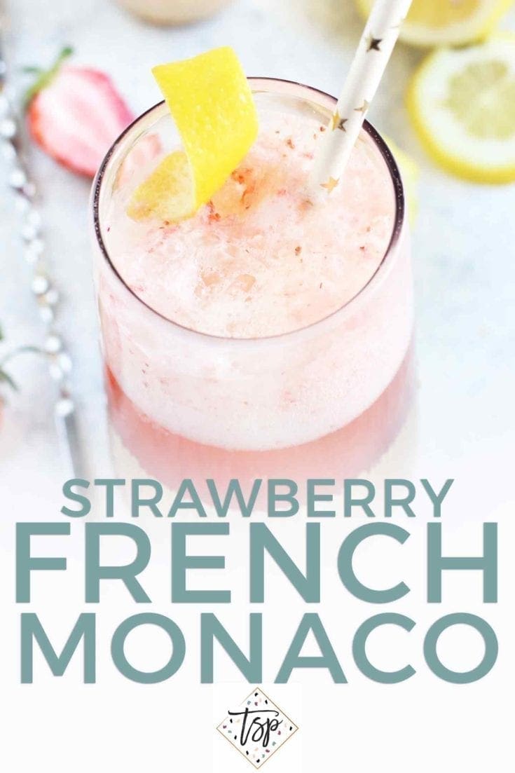 How to make a Strawberry French Monaco Drink (Beer Cocktail)
