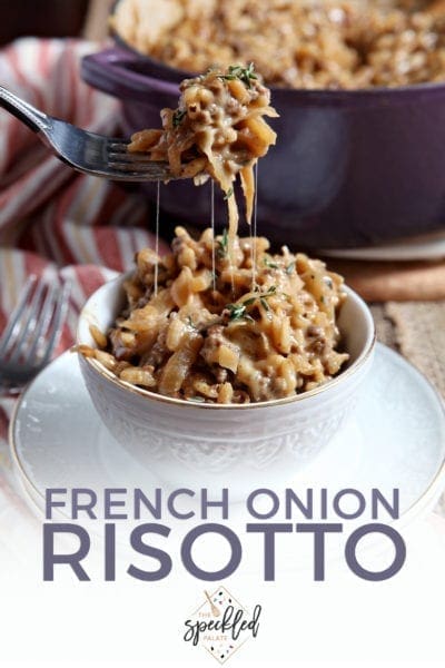 French Onion Risotto // The Speckled Palate