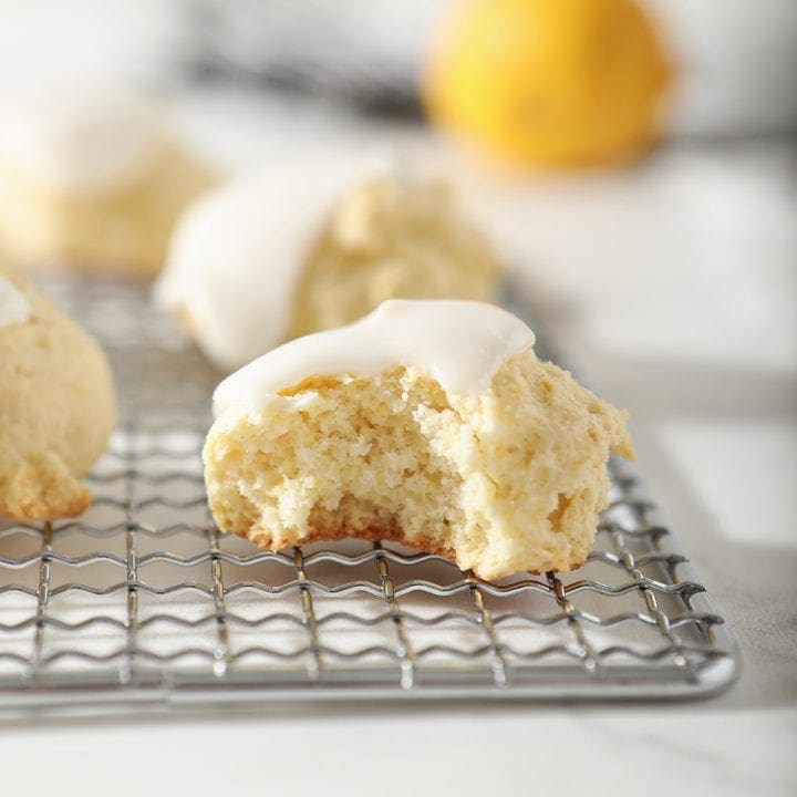 How to make Fluffy, Soft Lemon Drop Cookies from Scratch