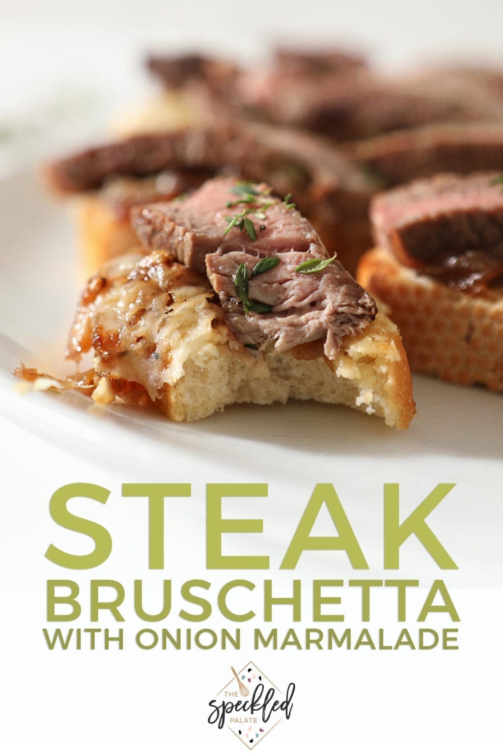 How to make Steak Bruschetta with French Onion Marmalade