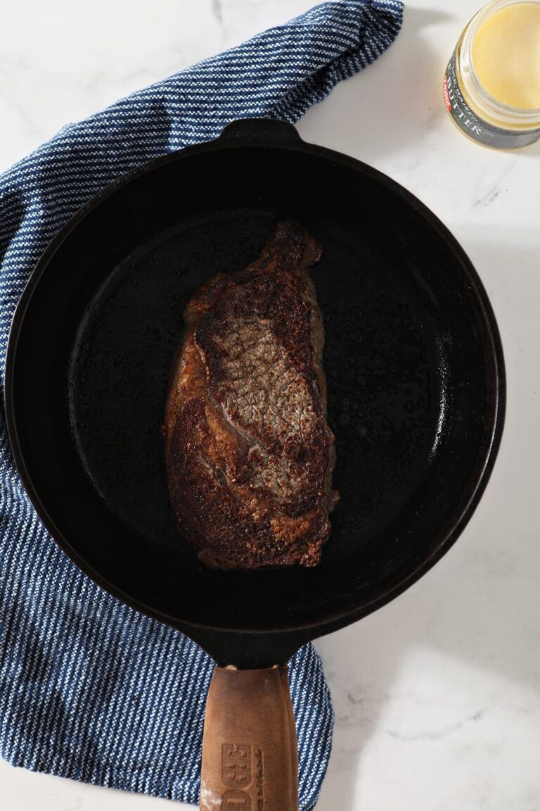 How to get the perfect Cast Iron Ribeye on the stovetop at home