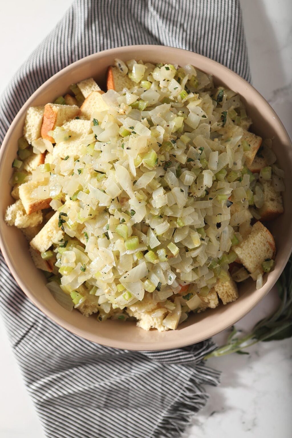 How to make the BEST Brioche Bread Stuffing Recipe