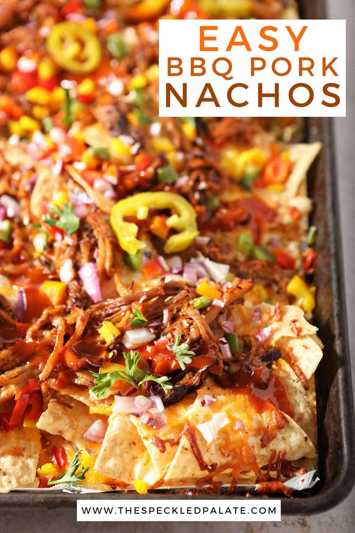 How to make BBQ Nachos with Leftover Pulled Pork