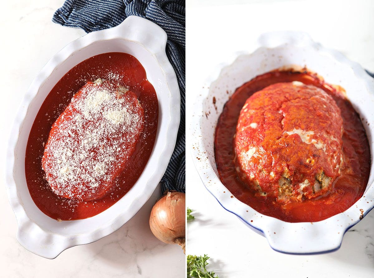 How to make Baked Italian Chicken Meatloaf