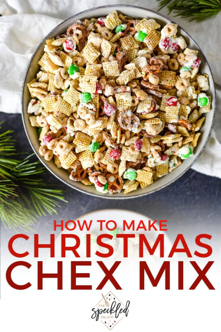 How to make easy, festive Christmas Chex Mix recipe