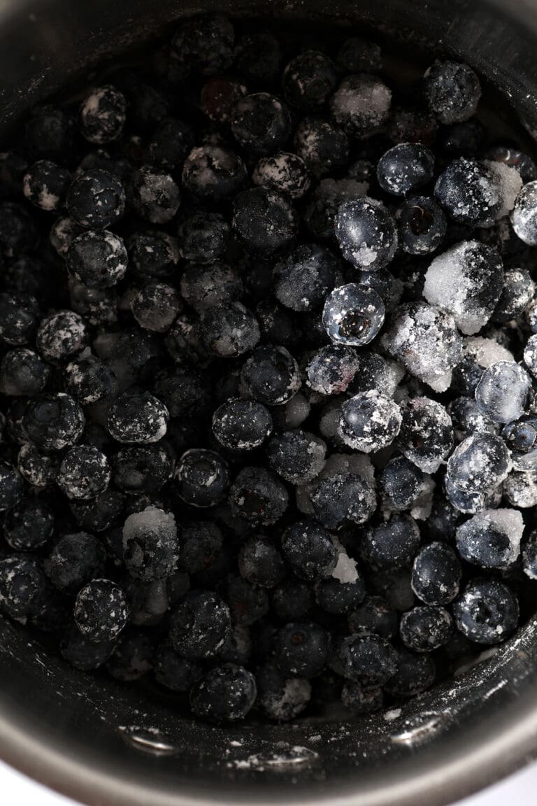 How to make the BEST Blueberry Sauce - The Speckled Palate