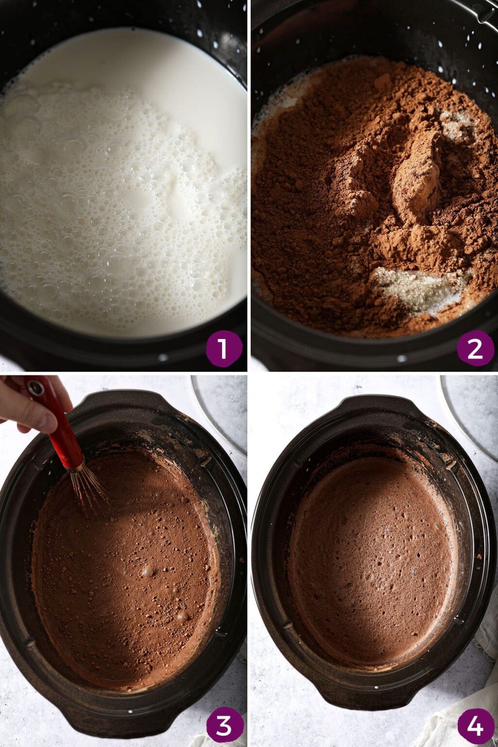 The BEST Slow Cooker Hot Cocoa - The Speckled Palate