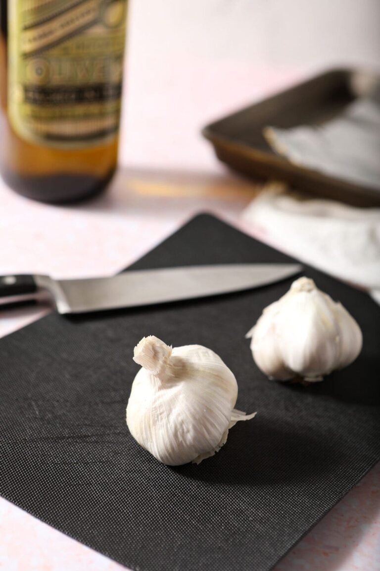 How to Roast Garlic in the Oven (Easy Recipe)