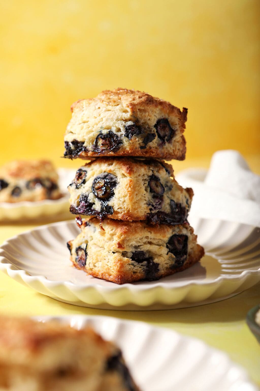 How to make Blueberry Biscuits - The Speckled Palate