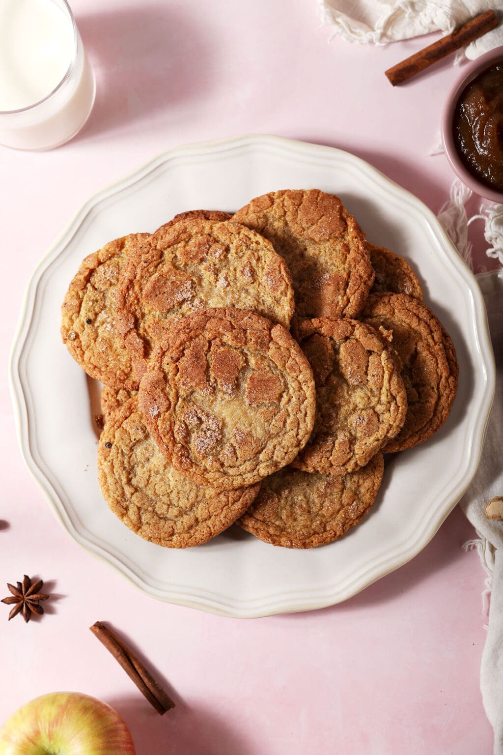 How to make Apple Snickerdoodles - The Speckled Palate