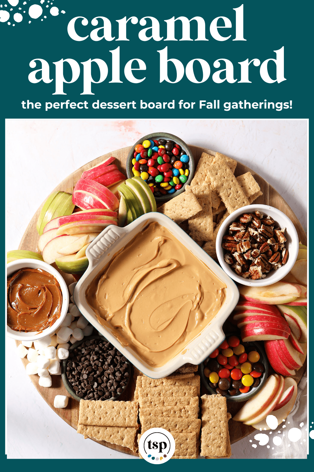 The BEST Caramel Apple Board - The Speckled Palate