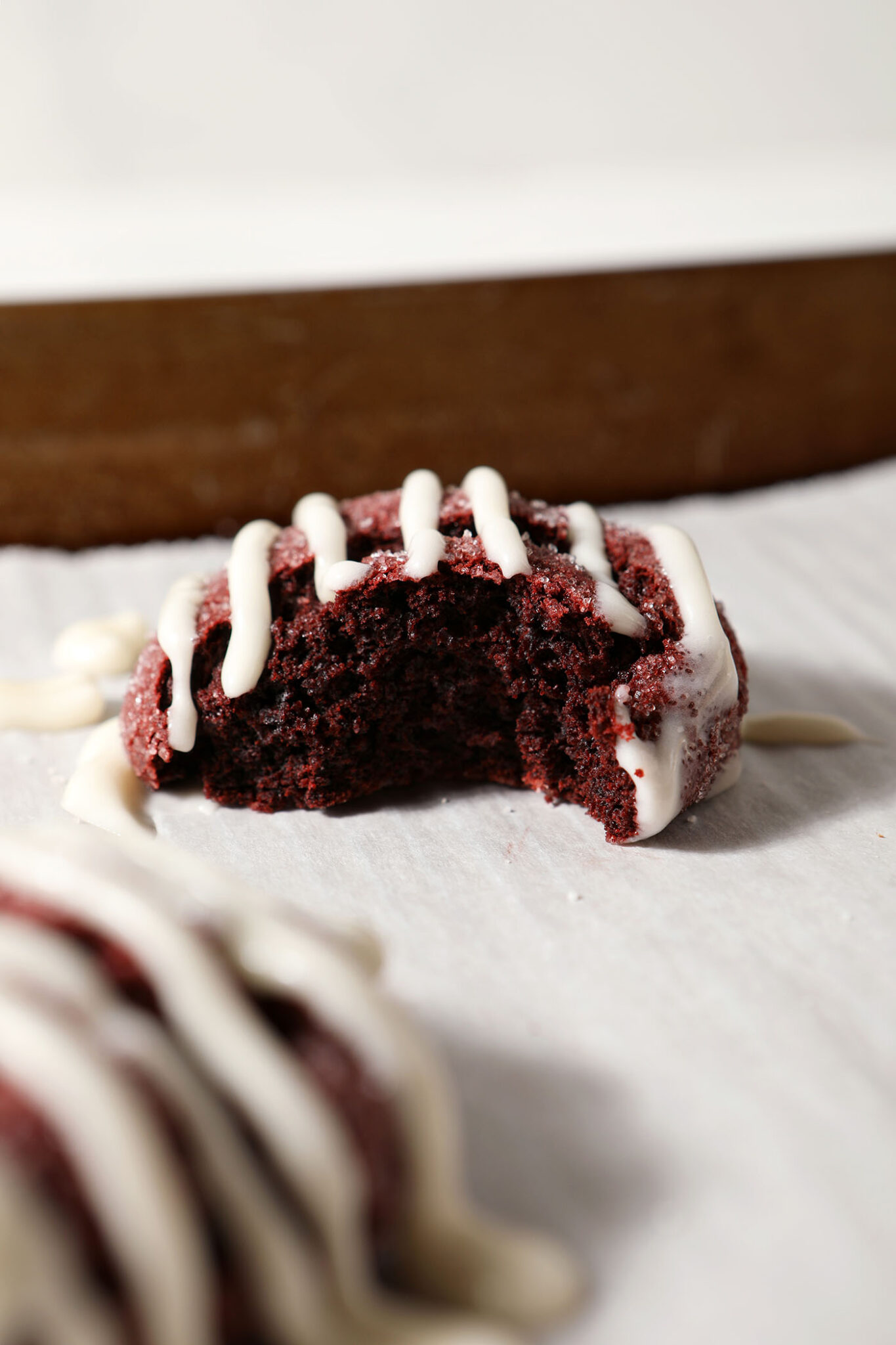 How to make homemade Red Velvet Cookies - The Speckled Palate