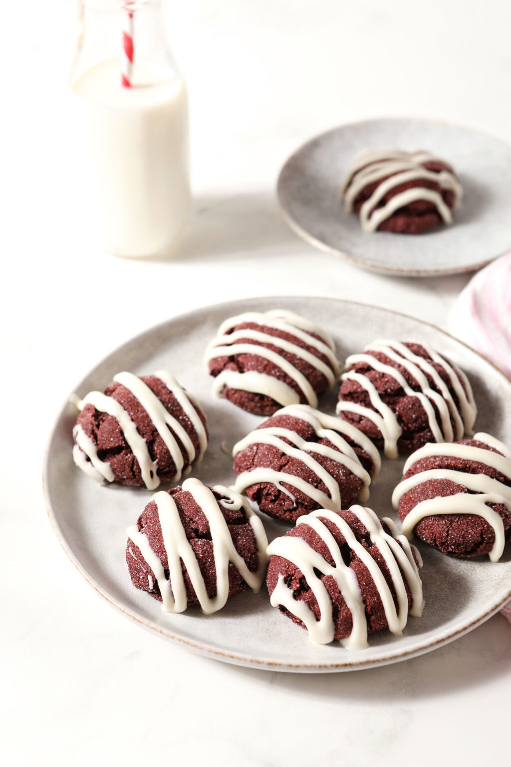 How to make homemade Red Velvet Cookies - The Speckled Palate