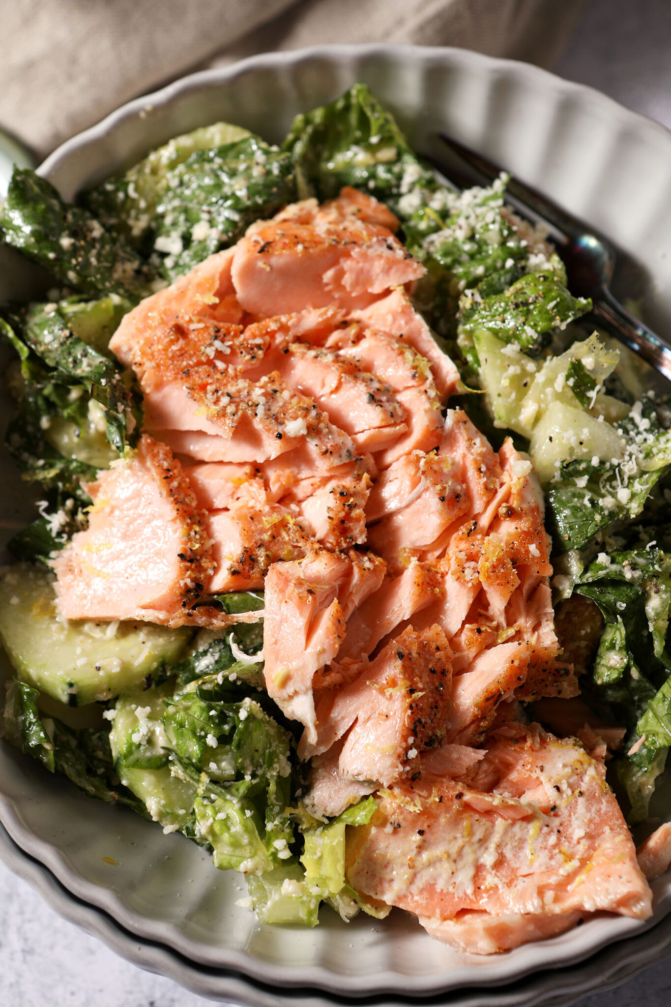 How to Oven Poach Salmon - The Speckled Palate