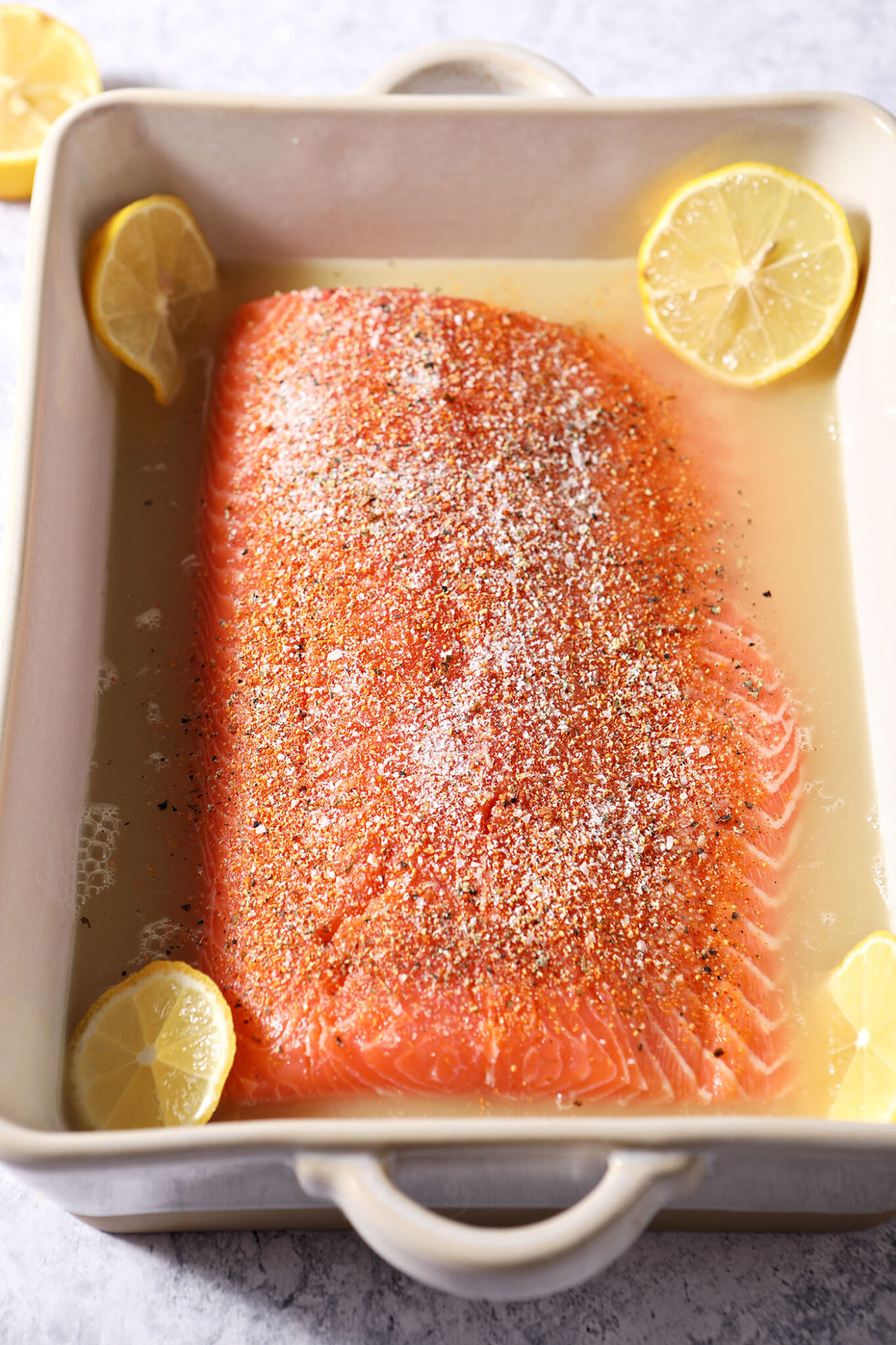 How to Oven Poach Salmon - The Speckled Palate