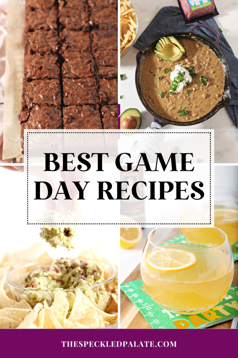 The BEST Game Day Recipe Roundup - The Speckled Palate