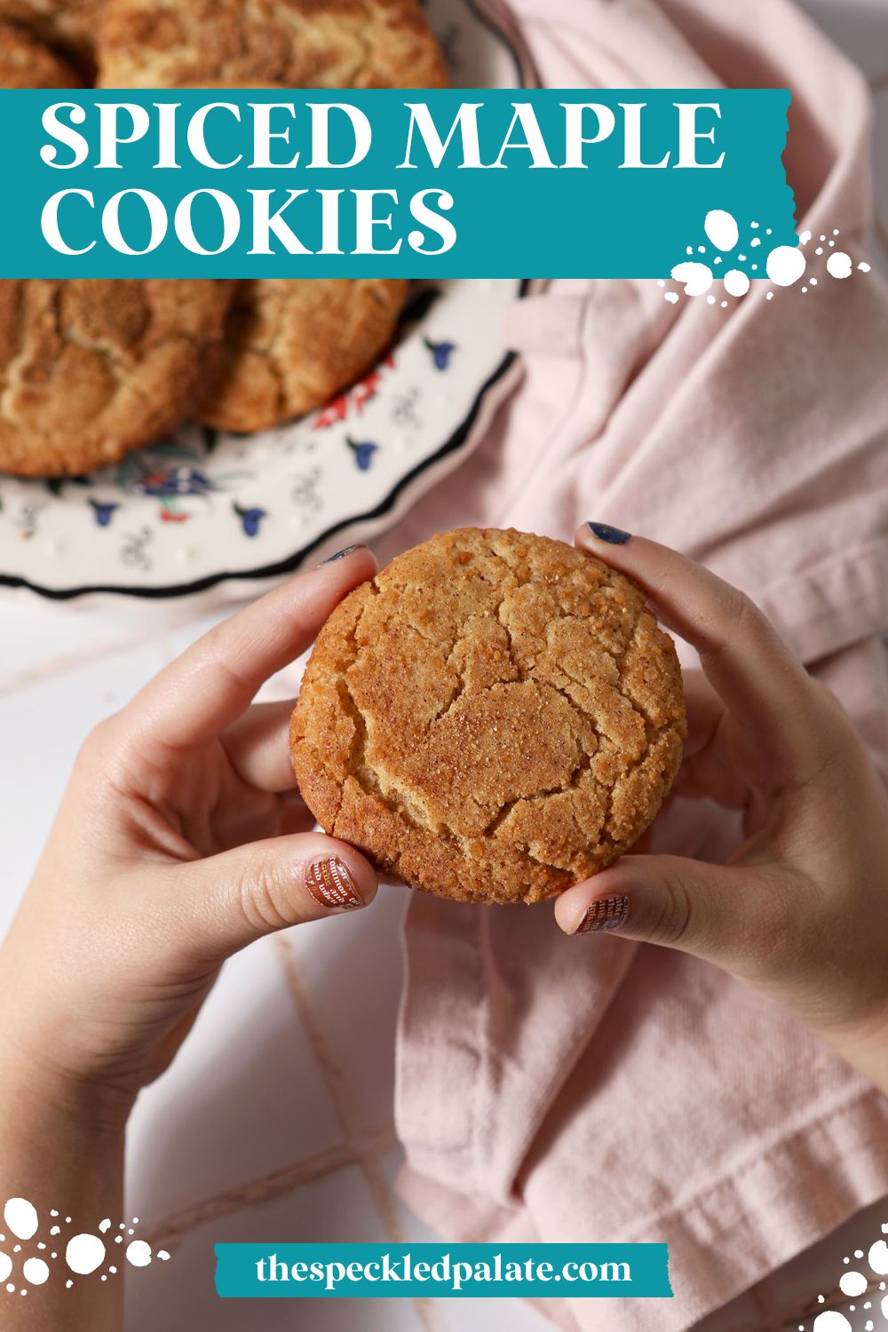 Spiced Maple Cookies - The Speckled Palate