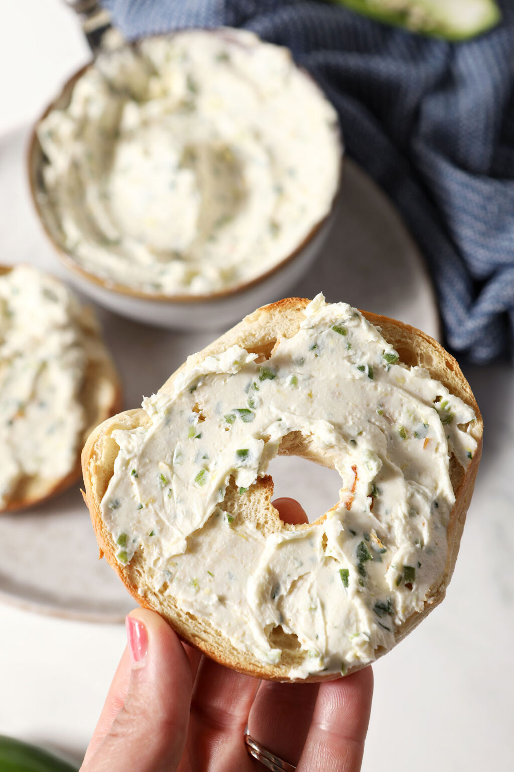 How to make Jalapeno Cream Cheese - The Speckled Palate