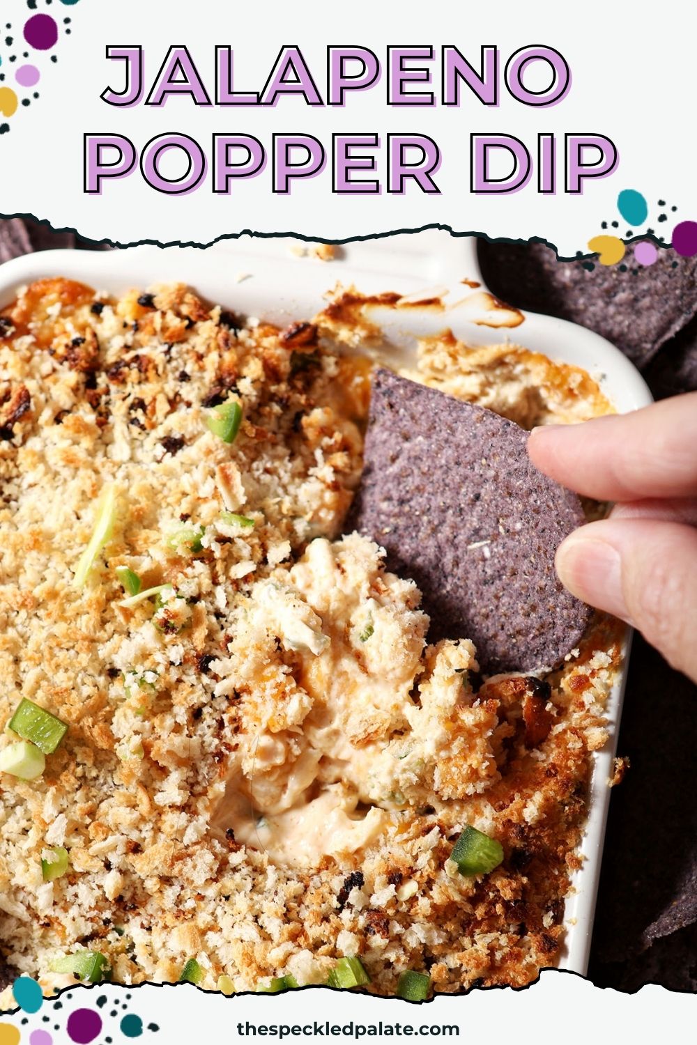 How to make Jalapeno Popper Dip - The Speckled Palate